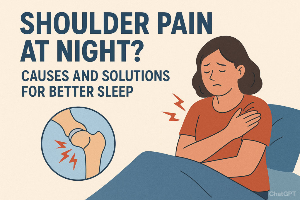 Shoulder Pain at Night? Causes and Solutions for Better Sleep