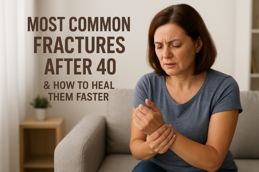 Common Fractures After 40 & Faster Healing Tips